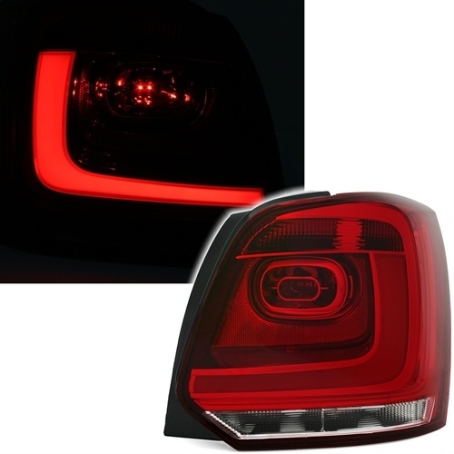 LED BAR Tail Lights for Volkswagen Polo 6R / 6C - WWW.DEJAVUCARS.EU