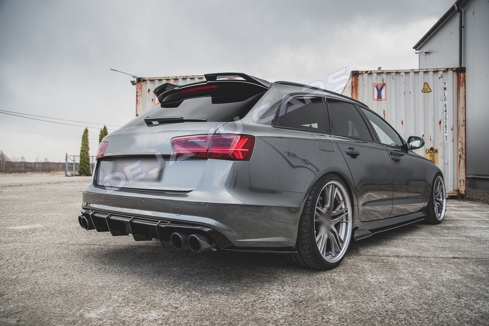 Aggressive Diffuser for Audi A6 C7.5 Facelift S line / S6 - WWW ...