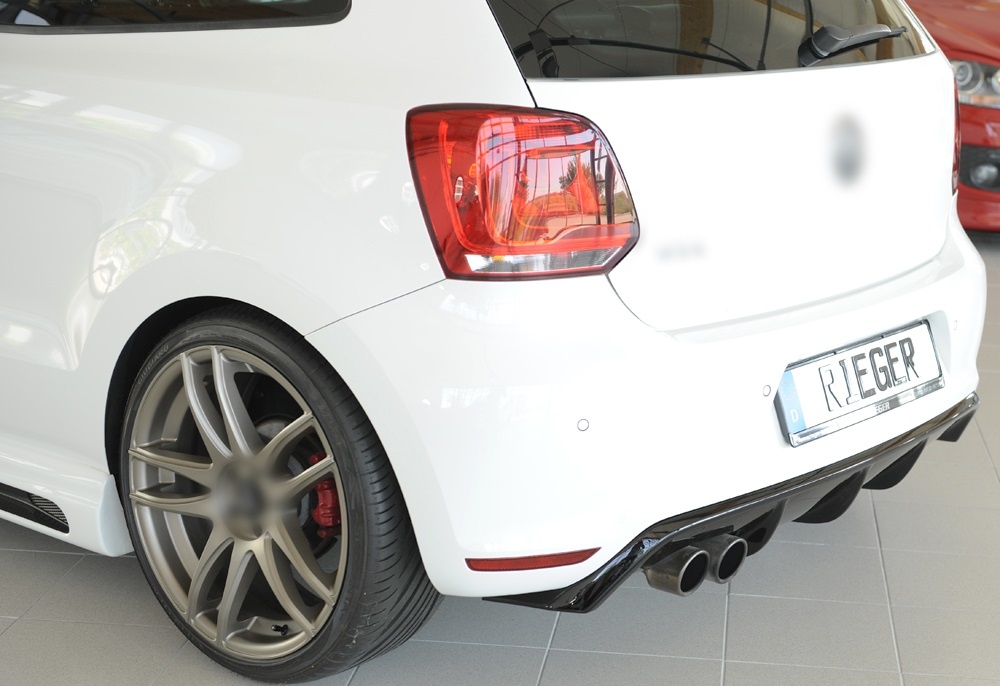 Diffuser voor Volkswagen Polo 6R GTI - WWW.DEJAVUCARS.EU