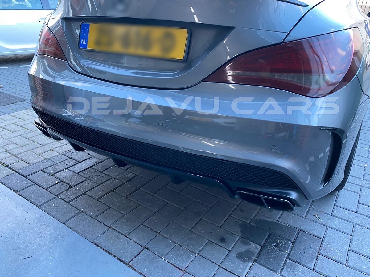CLA 45 AMG Look Diffuser for Mercedes Benz CLA-Class W117 C117 X117 ...