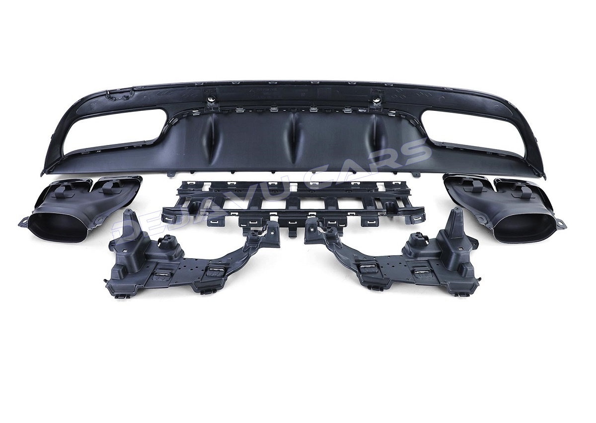 C63 AMG Look Diffuser for Mercedes Benz C-Class W205 / S205 - WWW ...