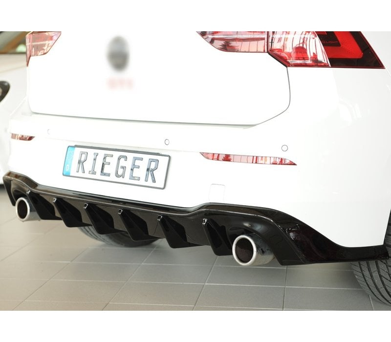 Aggressive Diffuser for Volkswagen Golf 8 GTI - Dejavu Cars ''Because ...