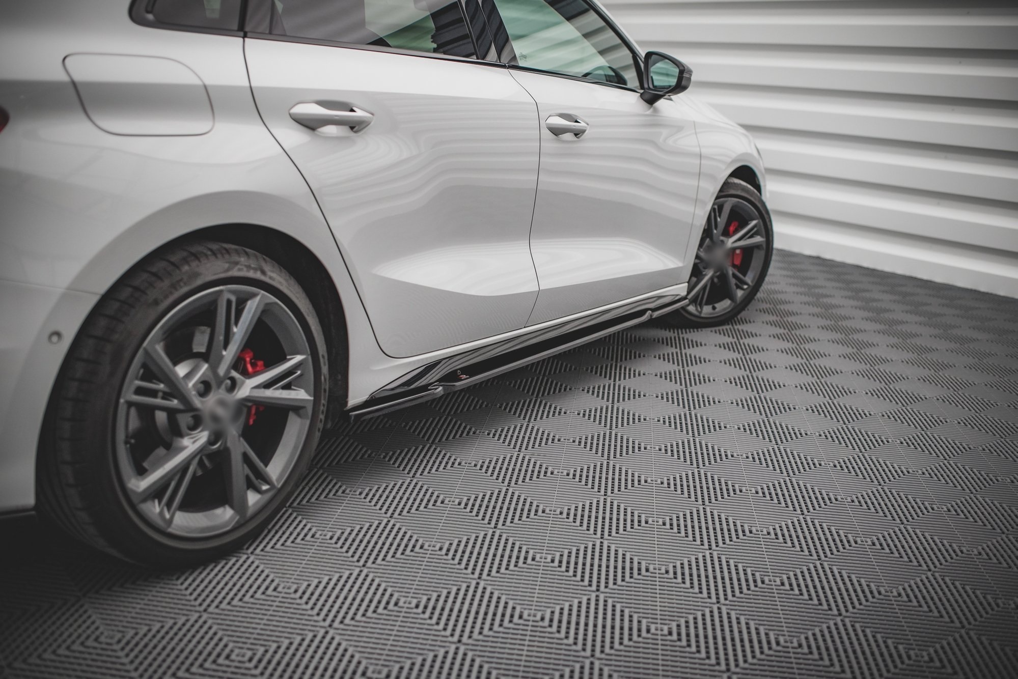 Side Skirts Diffuser for Audi S3 8Y / A3 8Y S line - Dejavu Cars ...