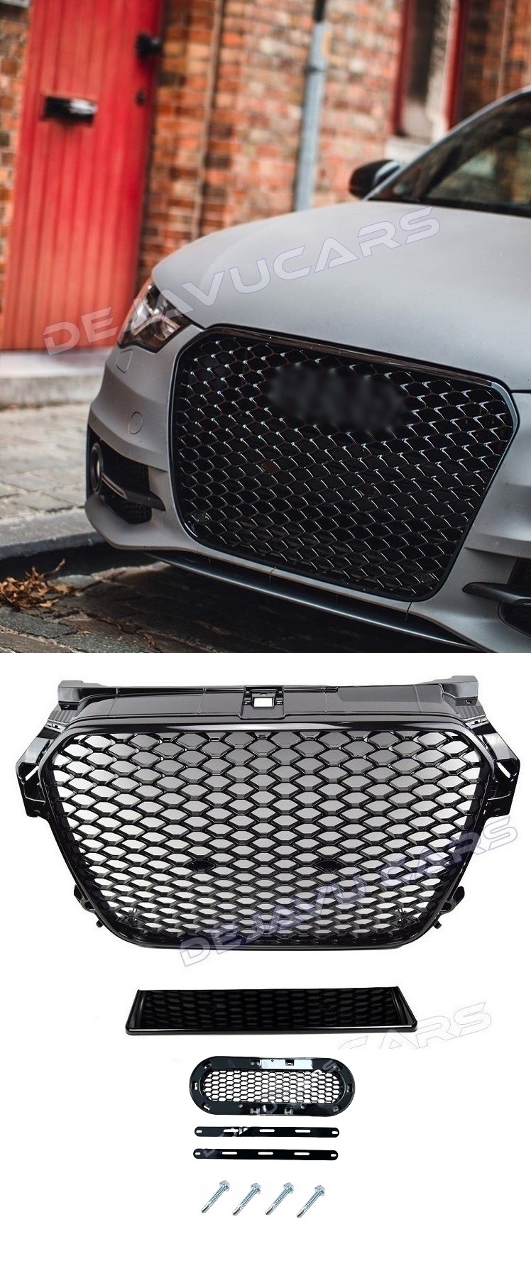 RS1 Look Front Grill for Audi A1 8X - Dejavu Cars ''Because standard ...