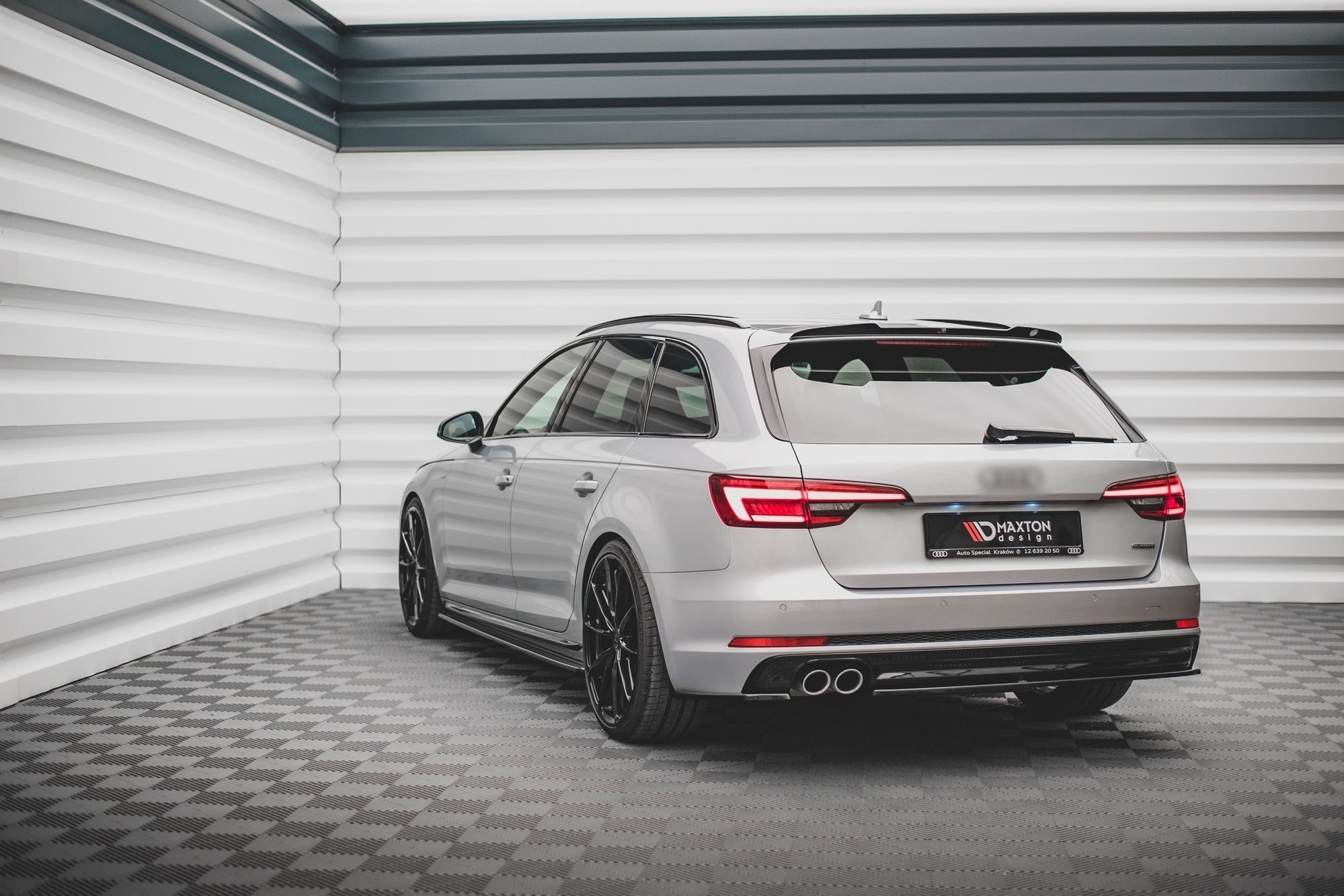 Roof Spoiler Extension V 2 For Audi A4 B9 Avant S Line S4 Dejavu