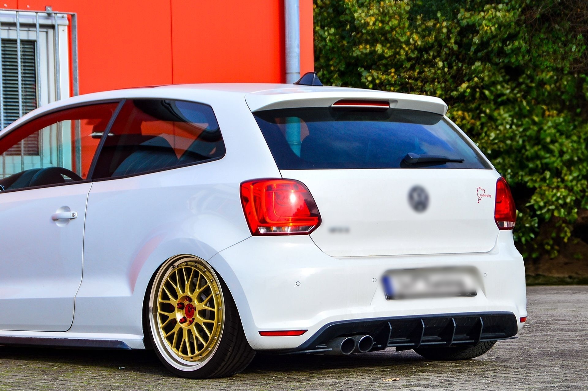 Aggressive Diffuser voor Volkswagen Polo 6R GTI - Dejavu Cars ''Because standard isn't enough ...