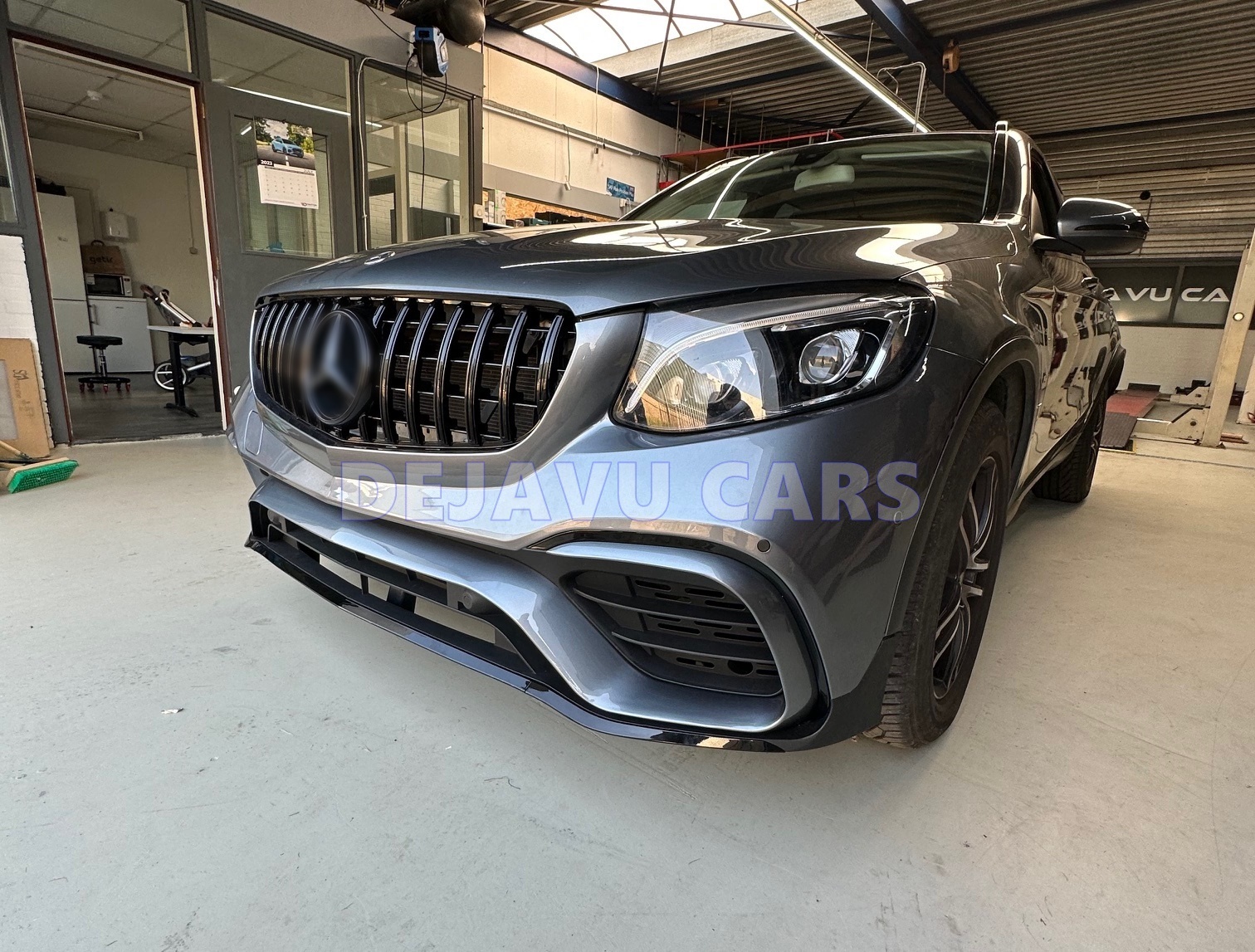 GLC 63 AMG Look Front bumper for Mercedes Benz C253 Coupe / X253 SUV ...