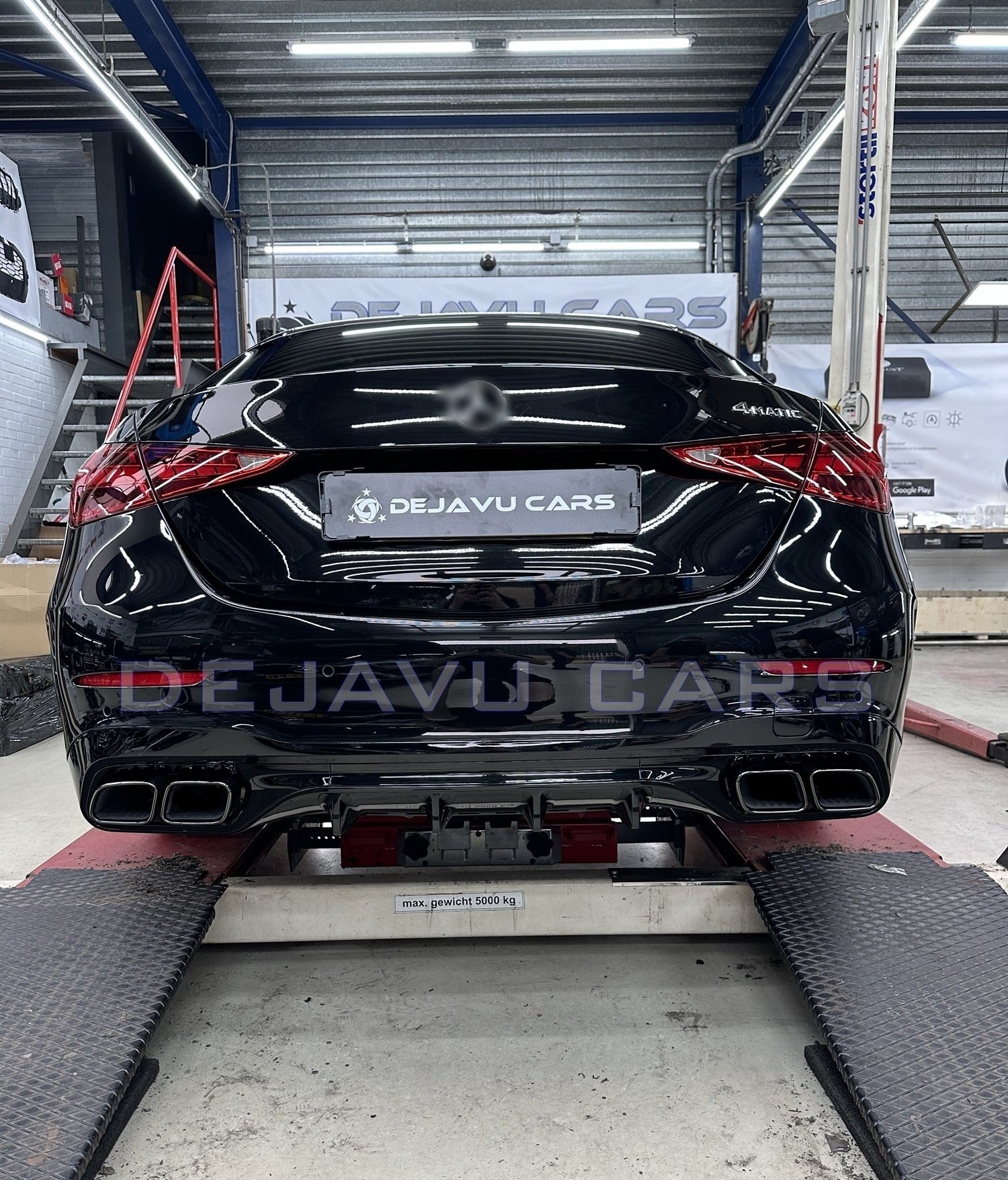 C63S AMG Look Diffuser for Mercedes Benz C-Class W206 / S206 - Dejavu ...