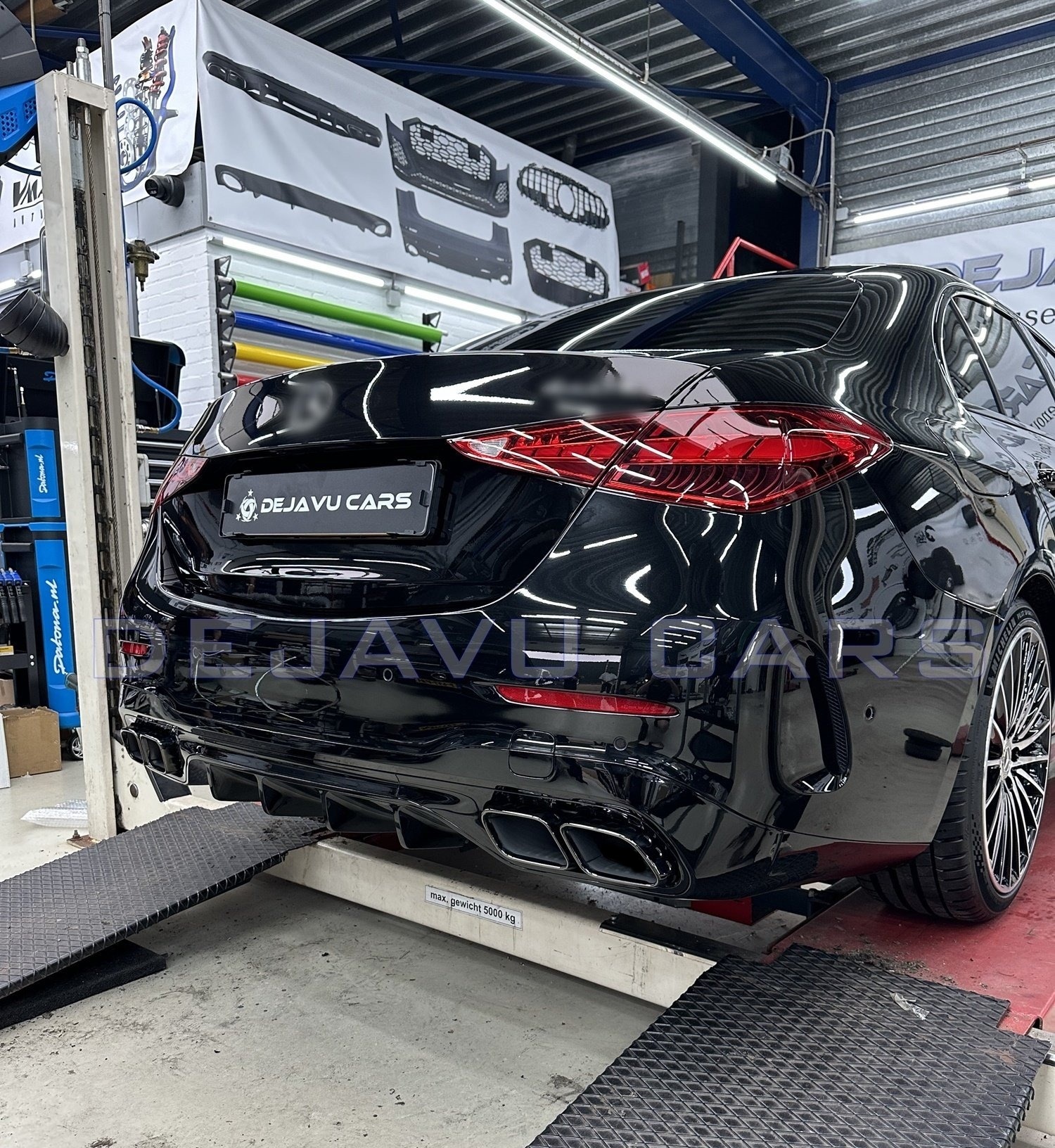 C63S AMG Look Diffuser for Mercedes Benz C-Class W206 / S206 - Dejavu ...