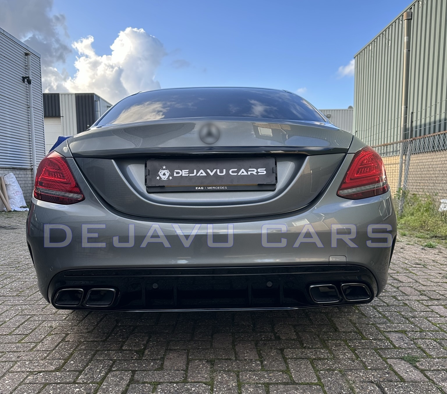 C63S AMG Look Diffuser for Mercedes Benz C-Class W205 / S205 - Dejavu ...