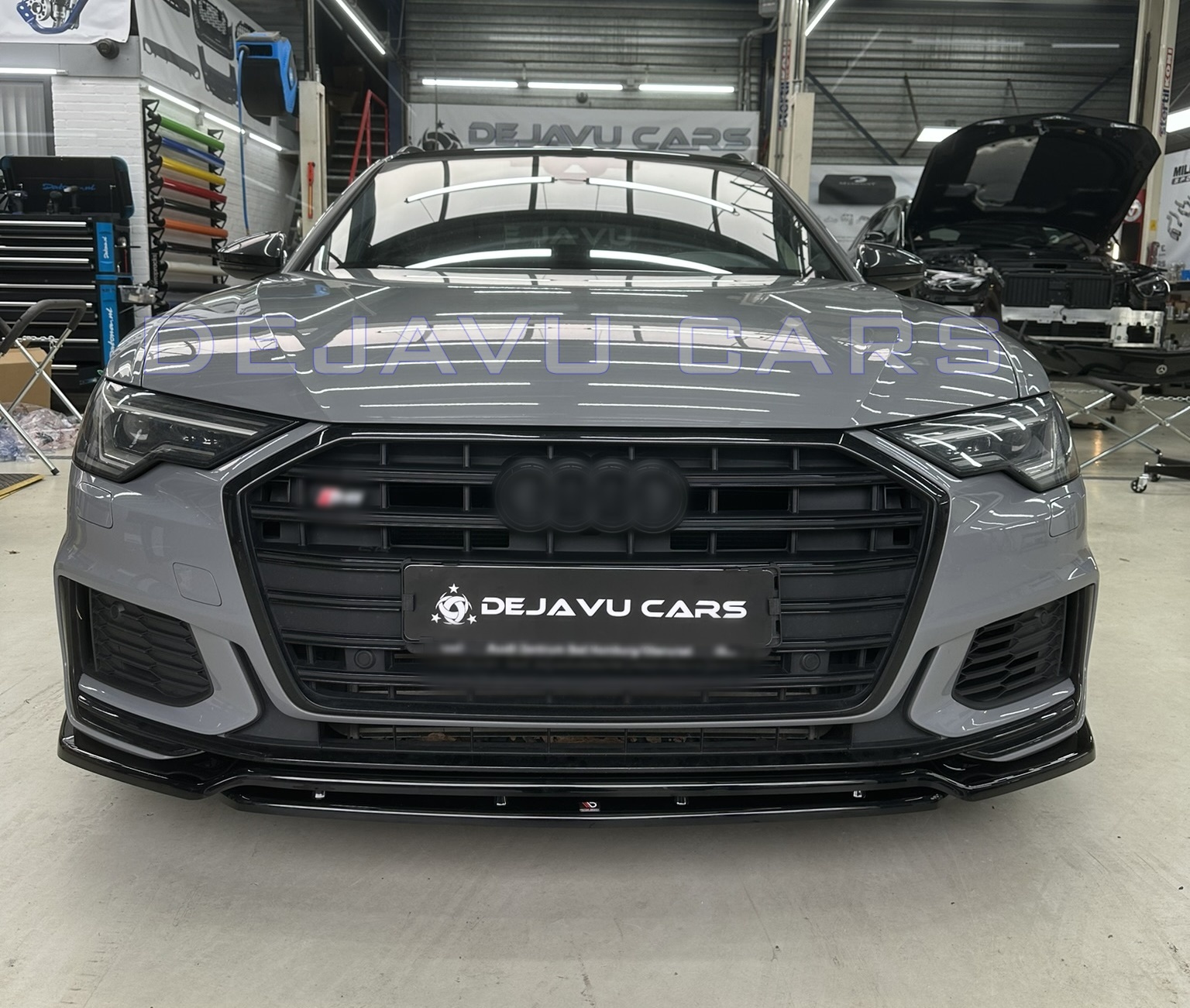 Front Splitter V.3 voor Audi A6 C8 S line / S6 C8 - Dejavu Cars ''Because standard isn't enough ...