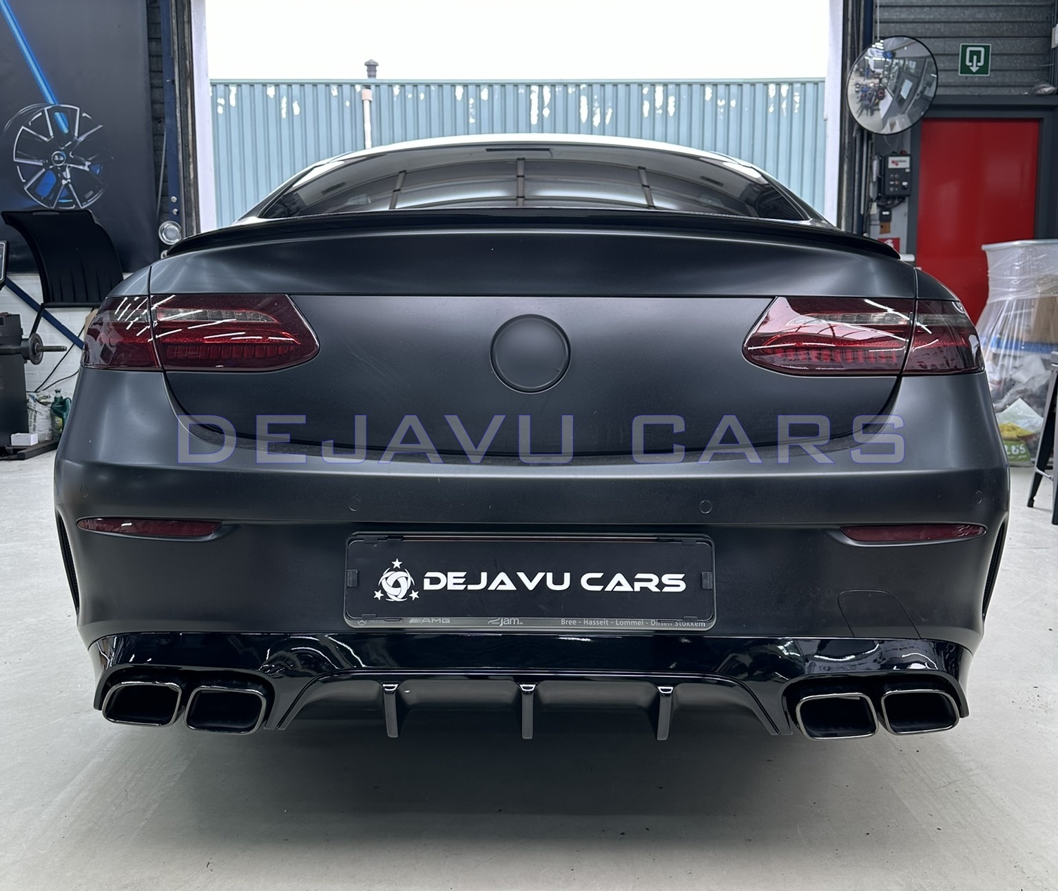 E63 AMG Look Diffuser Night Package for Mercedes E-Class C238 / A238 ...