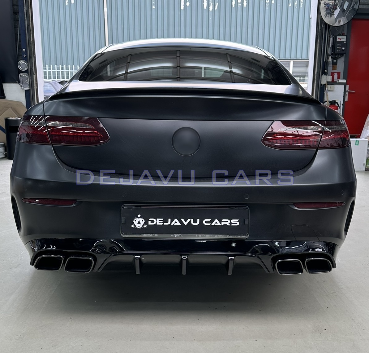 E63 AMG Look Diffuser Night Package for Mercedes E-Class C238 / A238 - Dejavu Cars ''Because ...