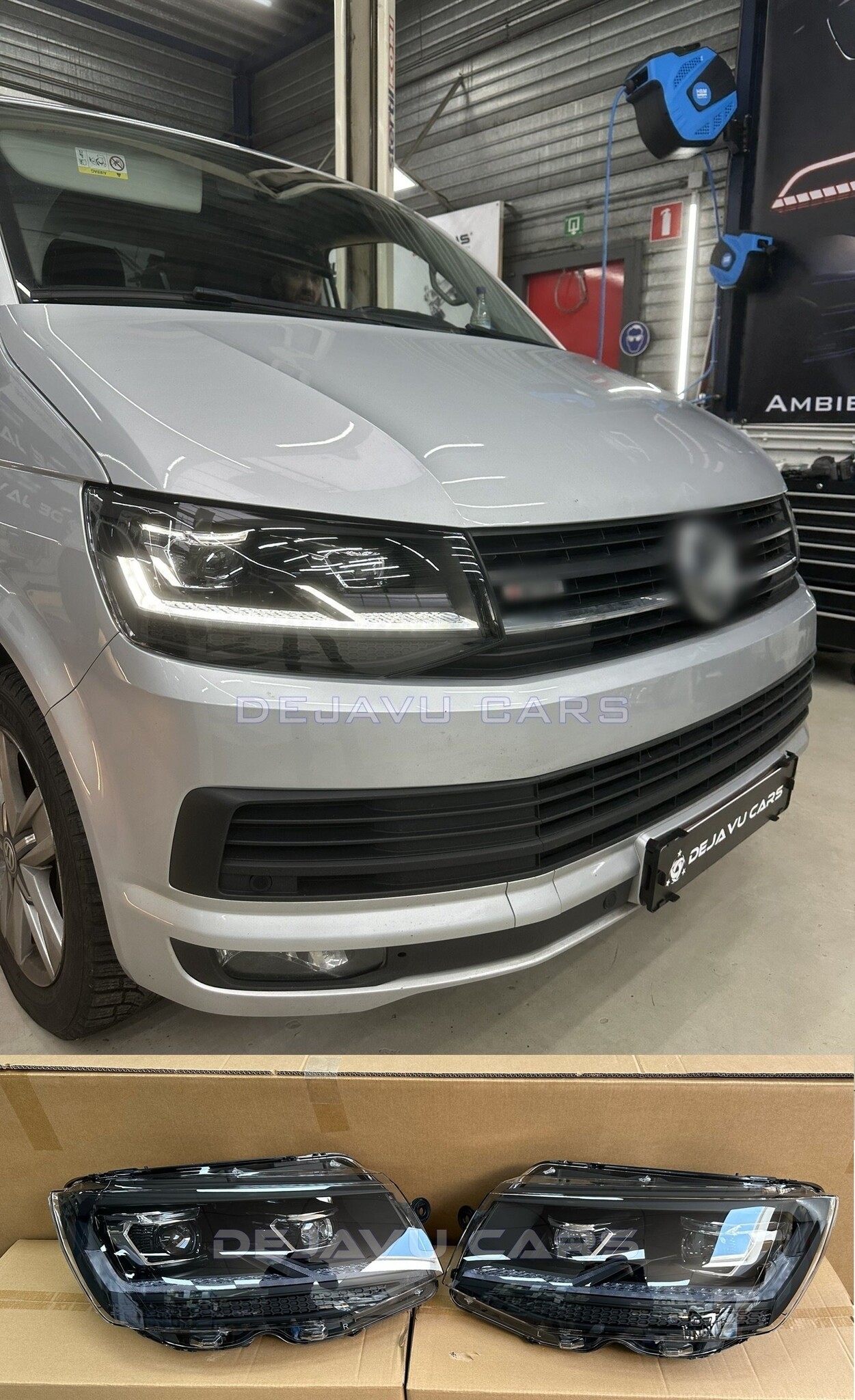 T6.1 Look Volledig LED Matrix Koplampen voor VW Transporter T6 - Dejavu Cars ''Because standard ...