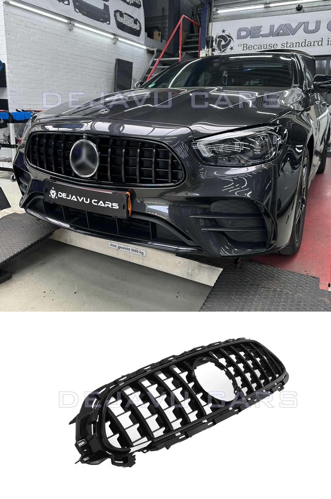 GT-R Panamericana Look Front Grill voor Mercedes Benz E-Klasse W213 - Dejavu Cars ''Because ...