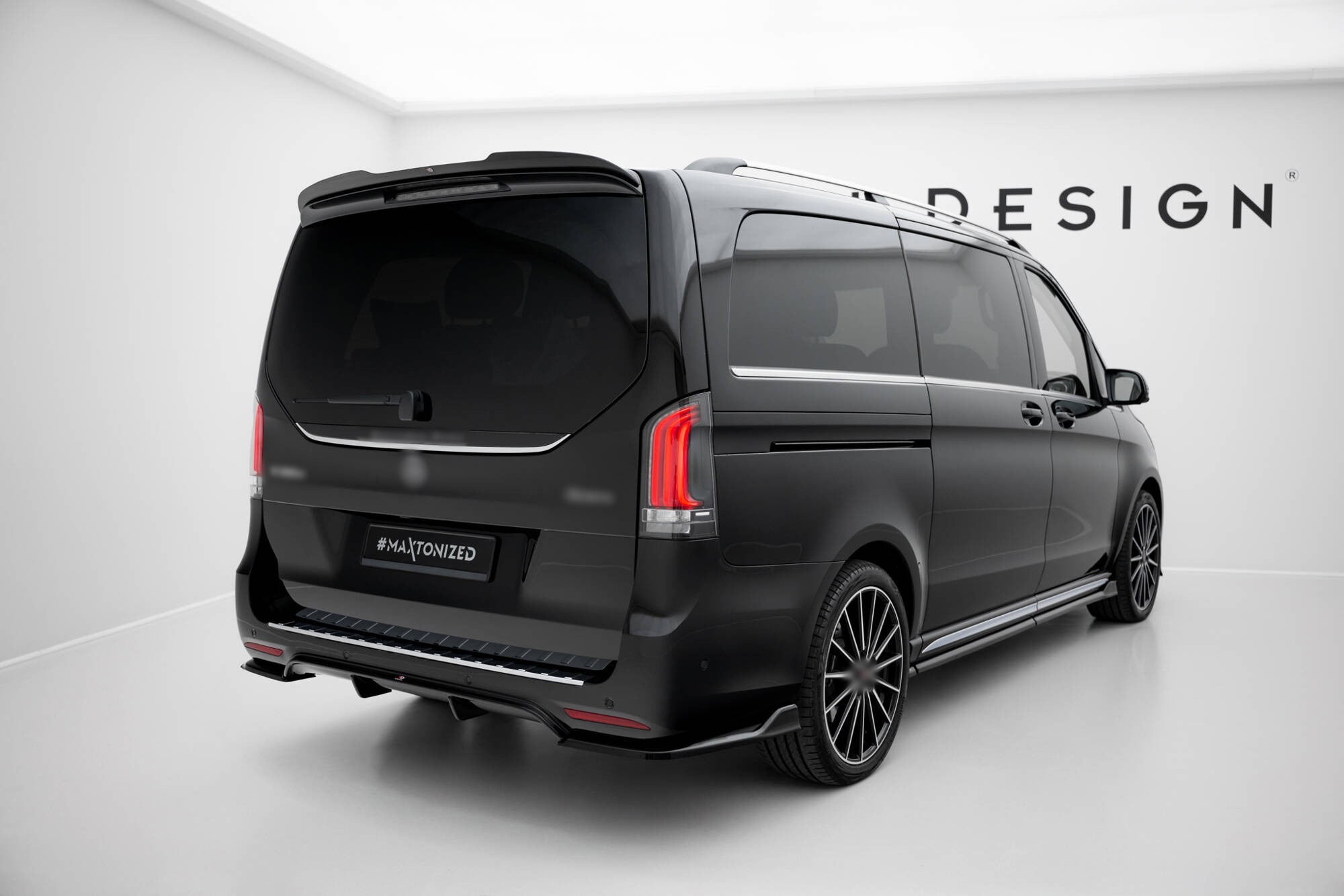 Rear Valance voor Mercedes V-Klasse W447 AMG Line Facelift - Dejavu Cars ''Because standard isn ...