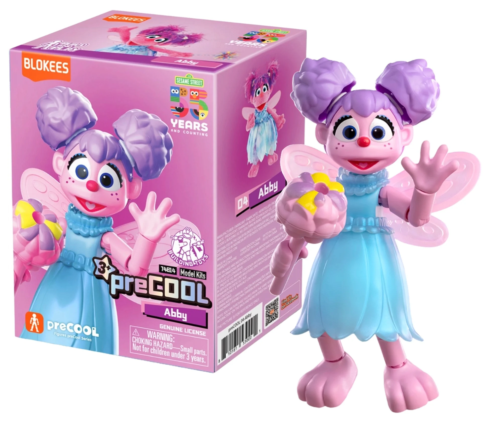 Sesame Street Abby Model Kit Classic Blokees - Geeks Heaven BV