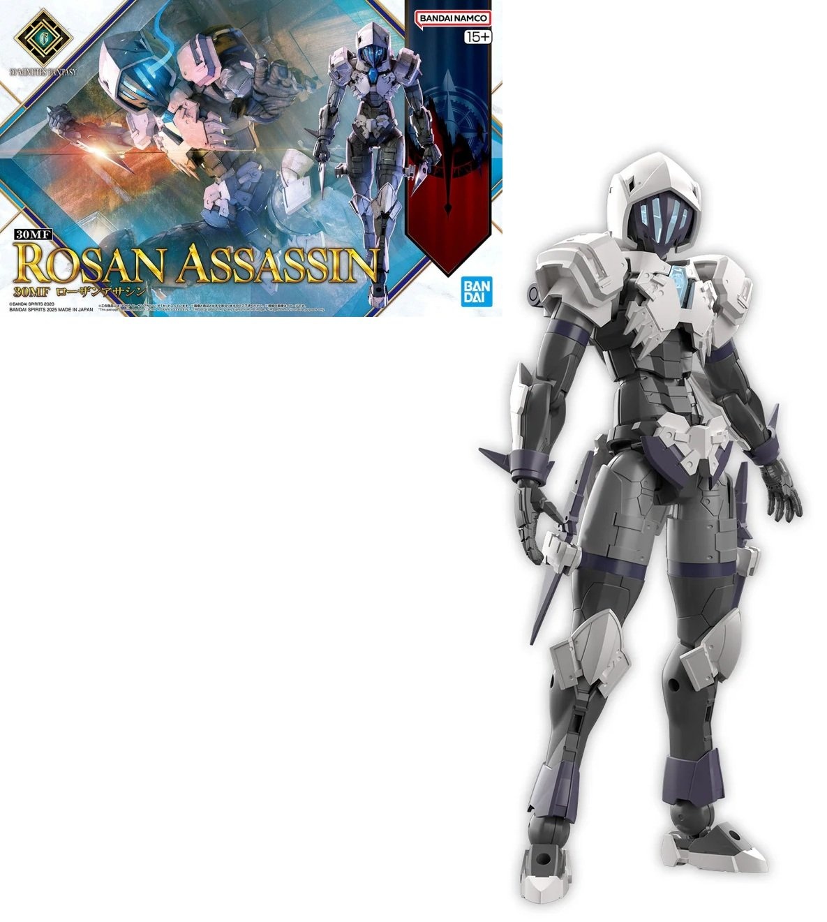 Gundam 30MF Rosan Assassin Model Kit - Geeks Heaven BV