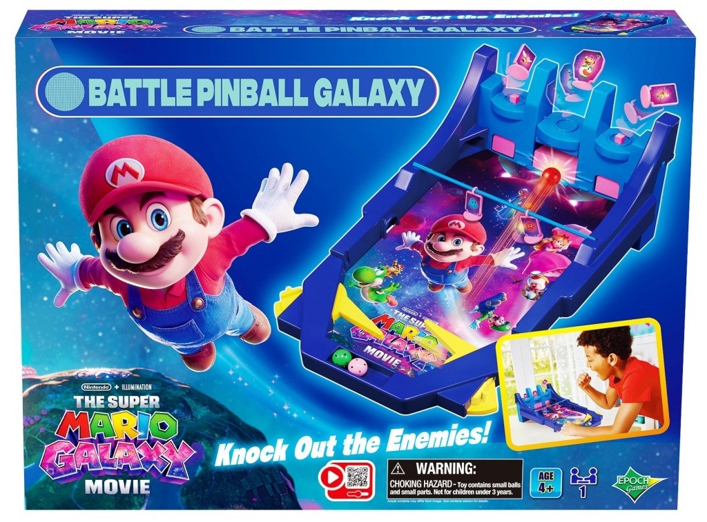Super Mario Galaxy Movie Battle Pinball Galaxy - Geeks Heaven BV