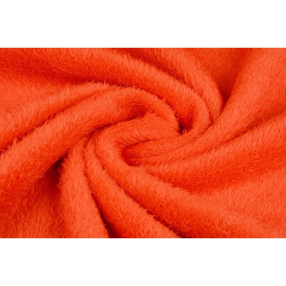 Mouse fleece Orange - YES Fabrics