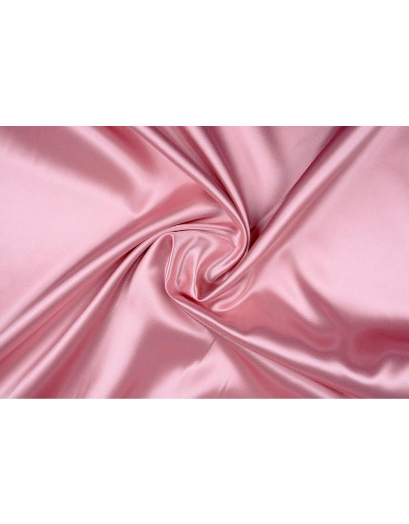 Poly Satin Powder pink - YES Fabrics