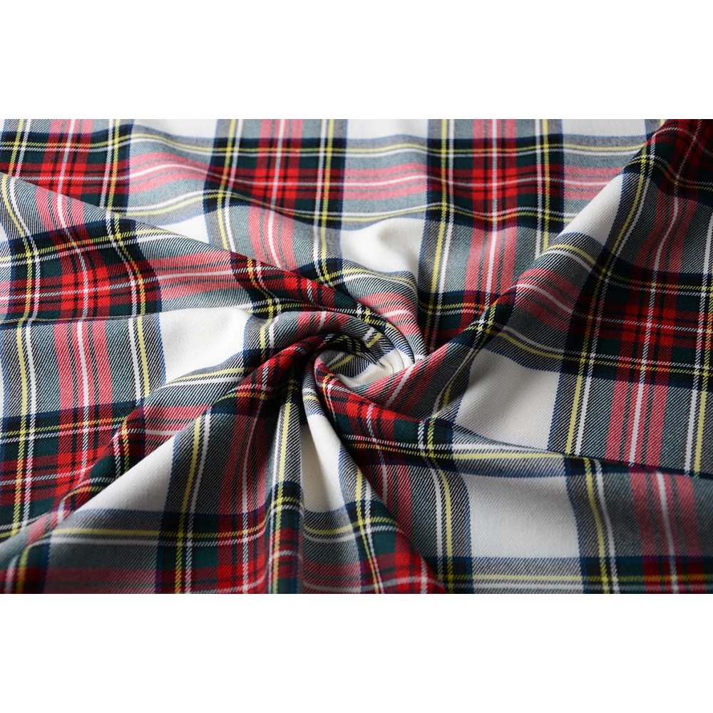 Scottish checks stretch 9 - YES Fabrics