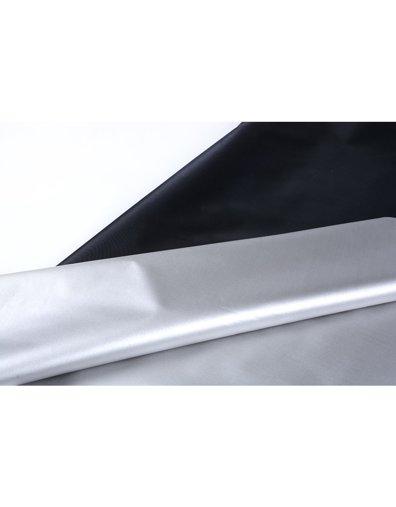 Black Out Silver Coated Fabric - YES Fabrics