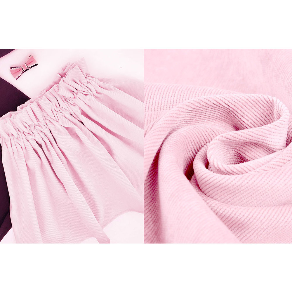 Cordstoff 16 W Hellrosa - YES Fabrics