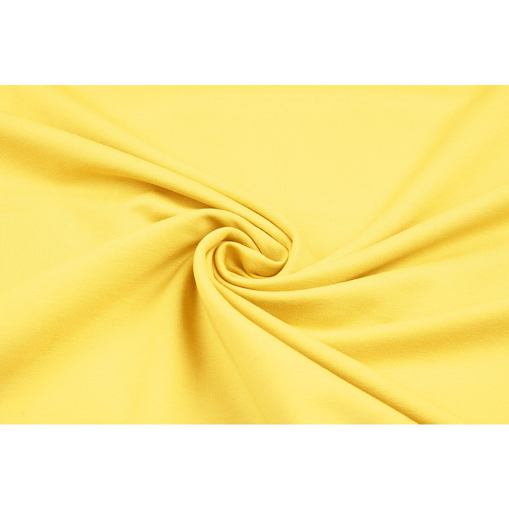 French Terry Yellow - YES Fabrics