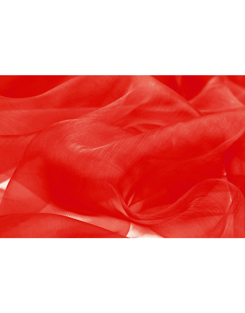 Organza Red - YES Fabrics