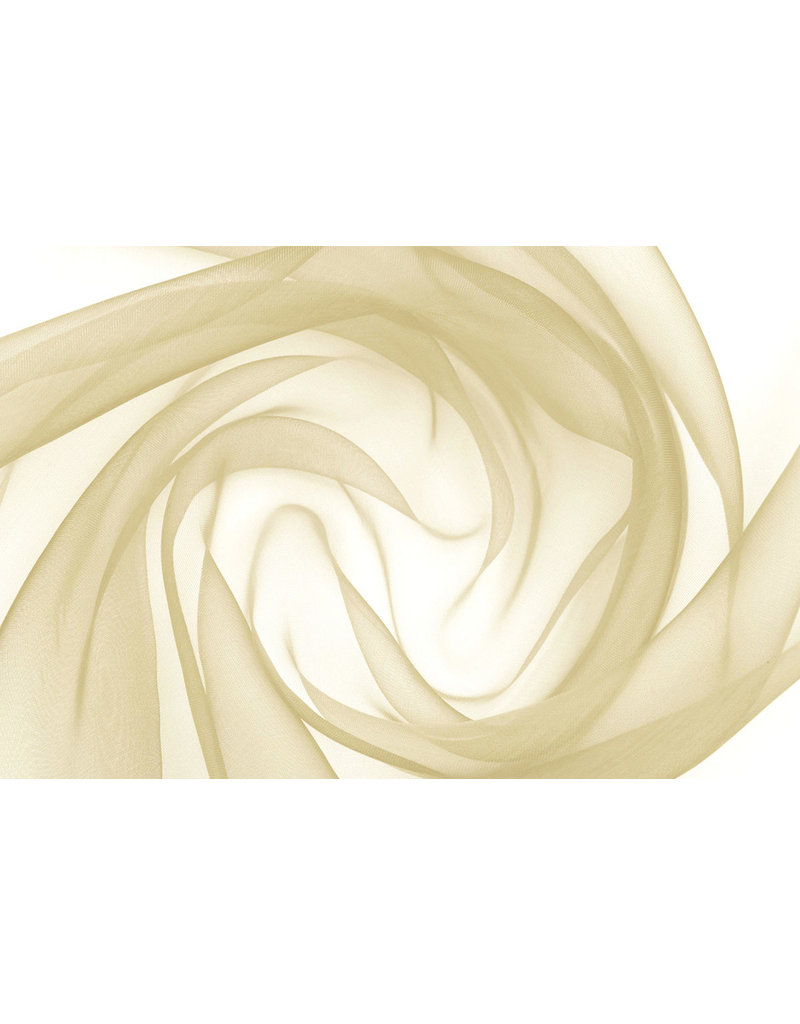 Organza Light gold - YES Fabrics