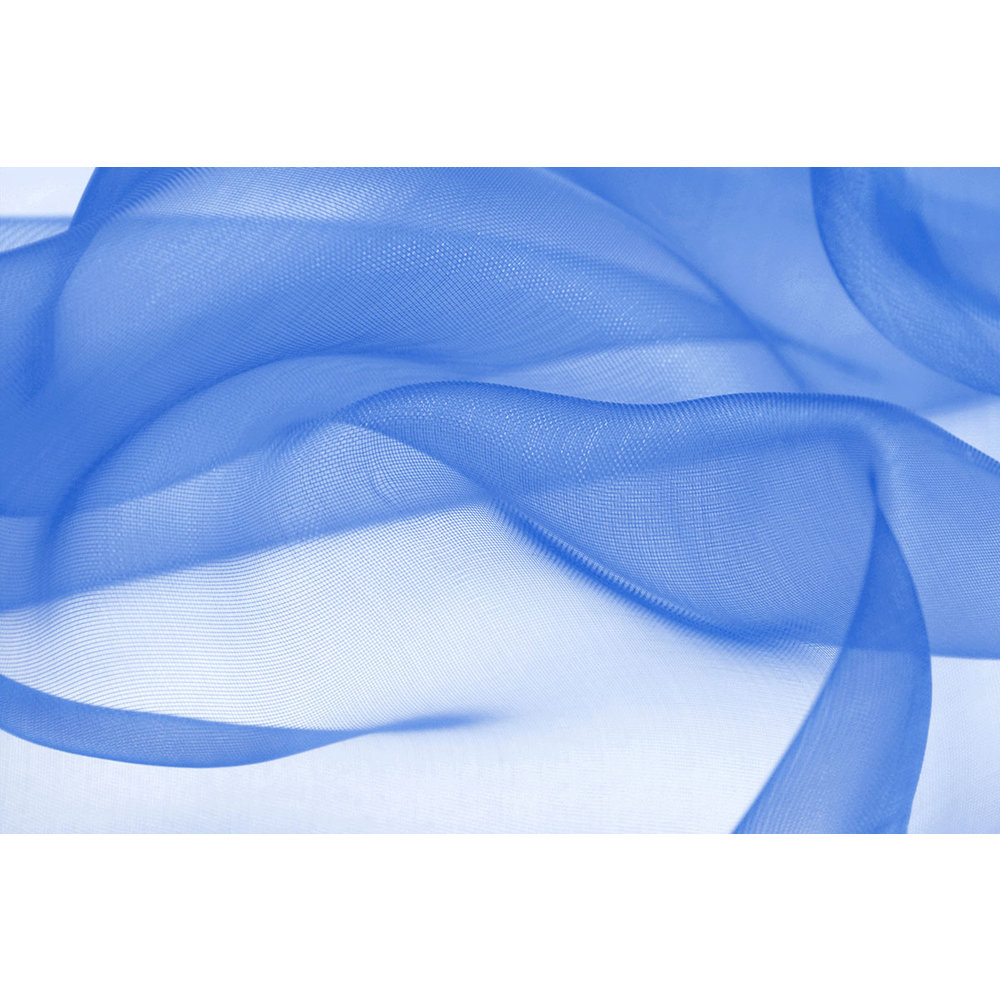 Organza Royal Blue - YES Fabrics
