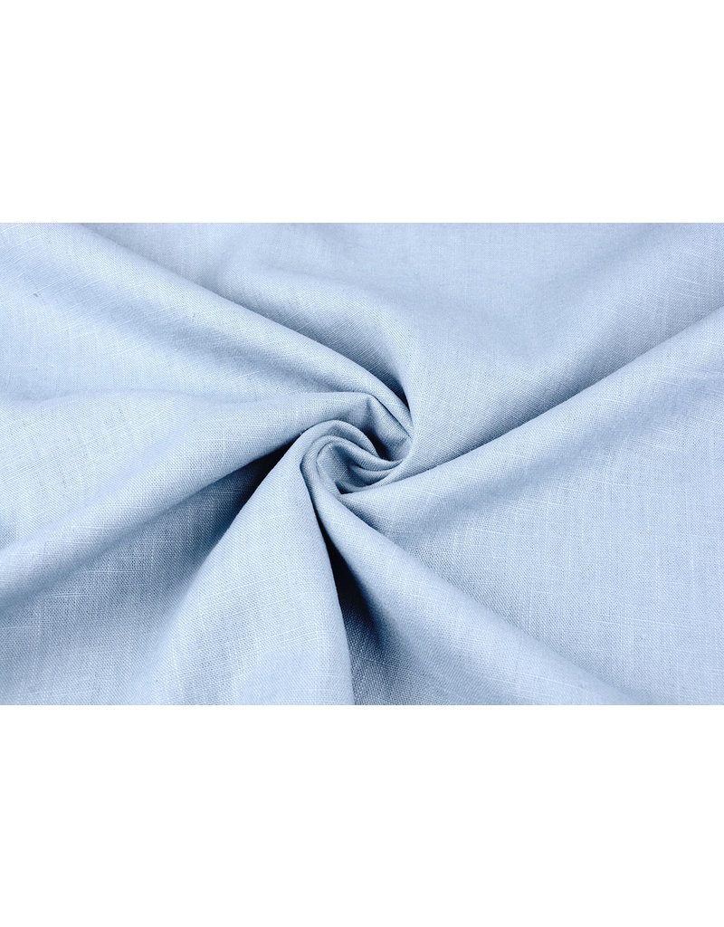 Washed Linen Baby blue - YES Fabrics