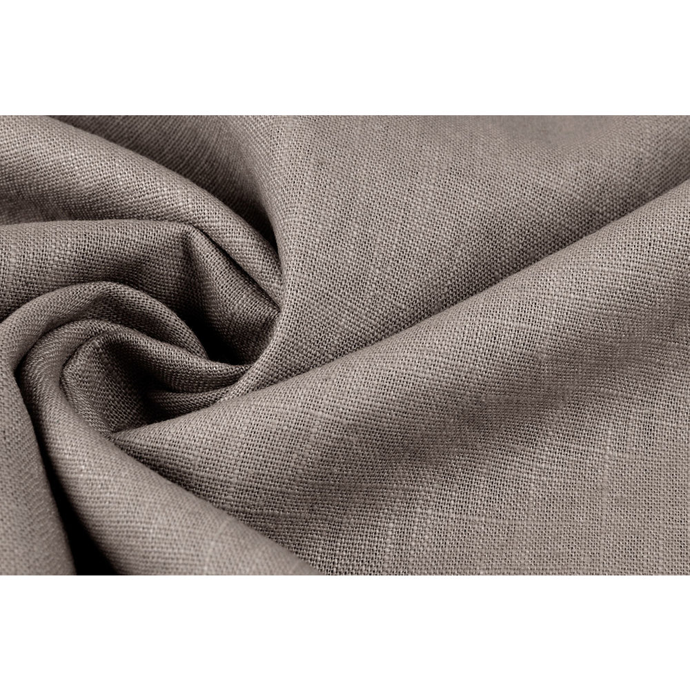 Washed Linen Taupe - YES Fabrics