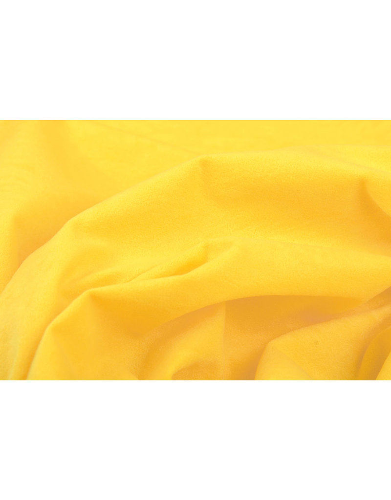 Velours Fluweel Stof Ravi Geel - YES Fabrics