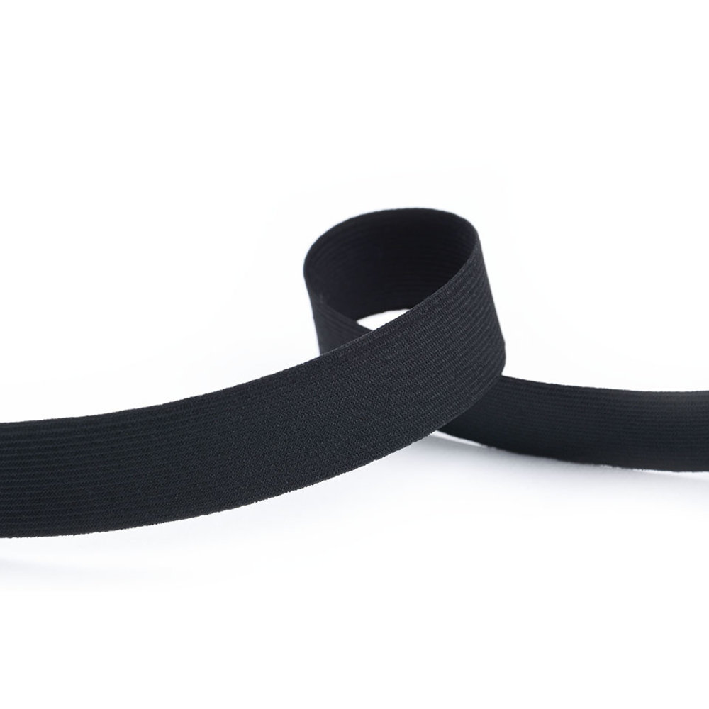 Gummiband Schwarz 25 mm - YES Fabrics