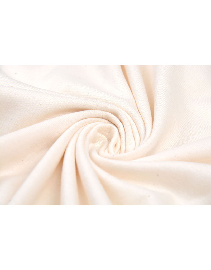 100% Cotton Jersey Creme - YES Fabrics