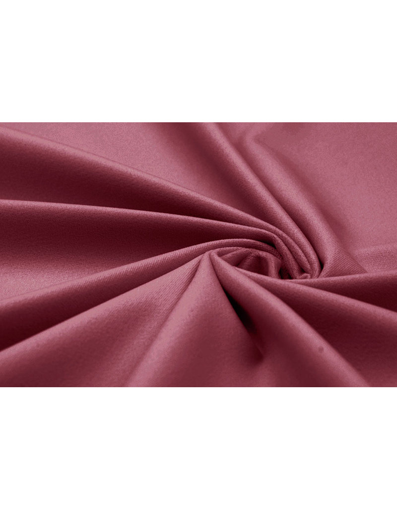 Velours Fluweel Stof Nina Oud Roze - YES Fabrics