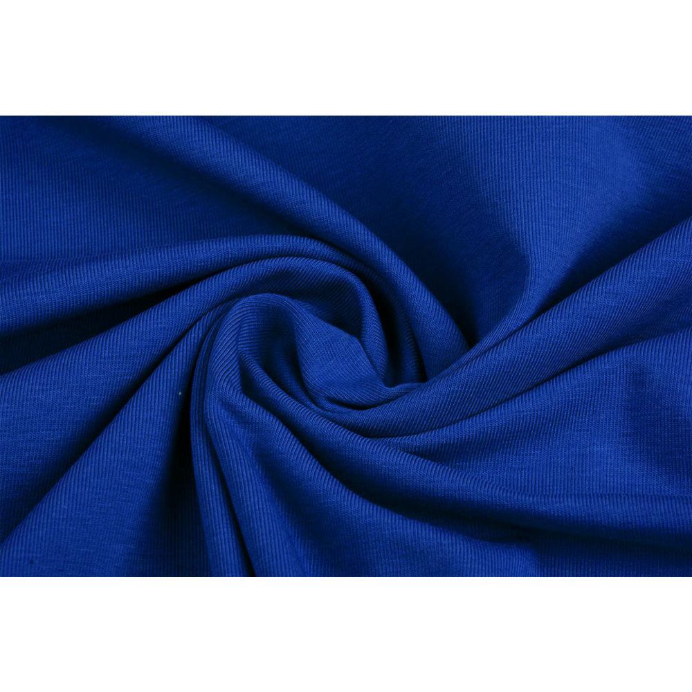 Cotton Jersey Cobalt Blue - YES Fabrics