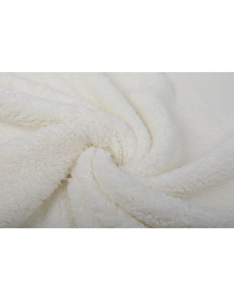 Teddy Stof Creme - YES Fabrics