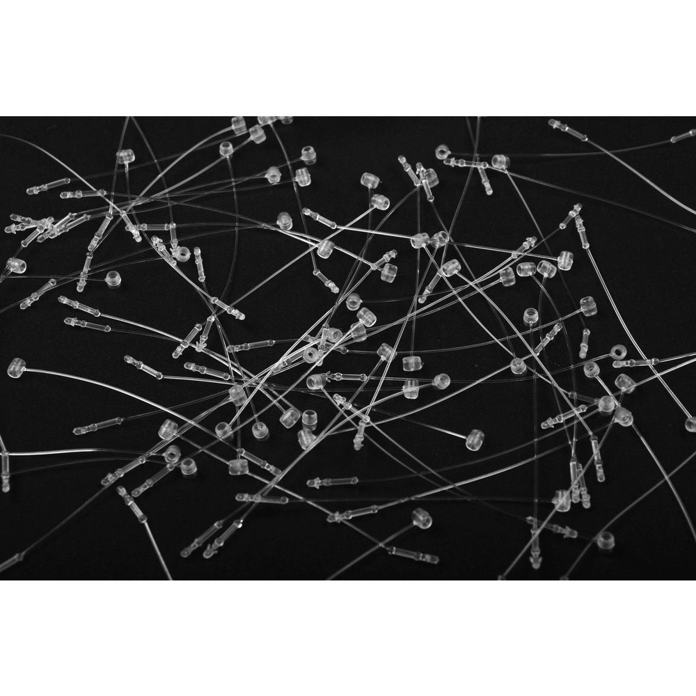 Plastic loop lock pins (500 pcs) - YES Fabrics