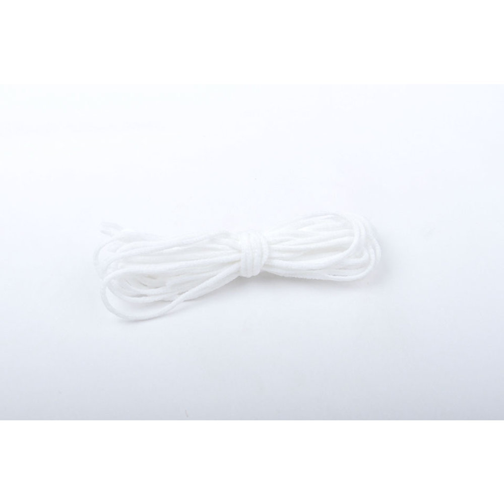 Elastic White - 5 Meter - YES Fabrics