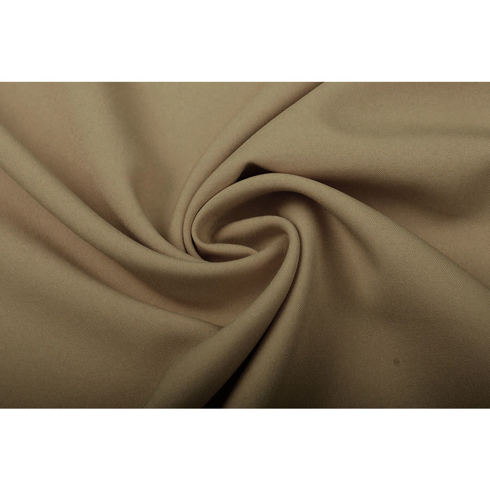 Bi-Stretch Donker Beige - YES Fabrics