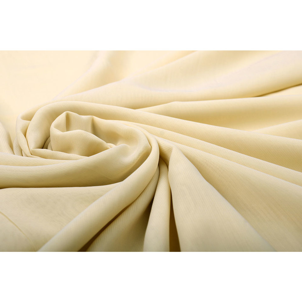 100% Voile Beige - YES Fabrics