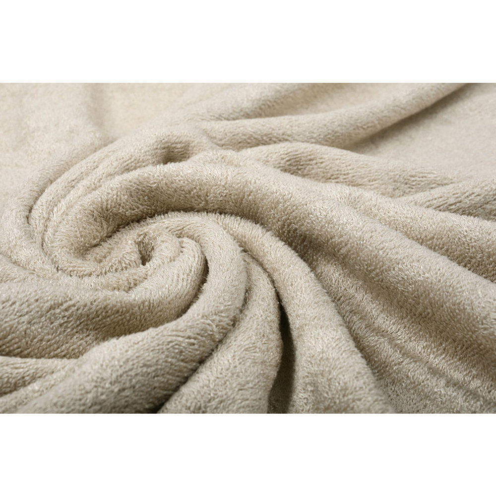 Bamboo Terry Cloth Beige - YES Fabrics