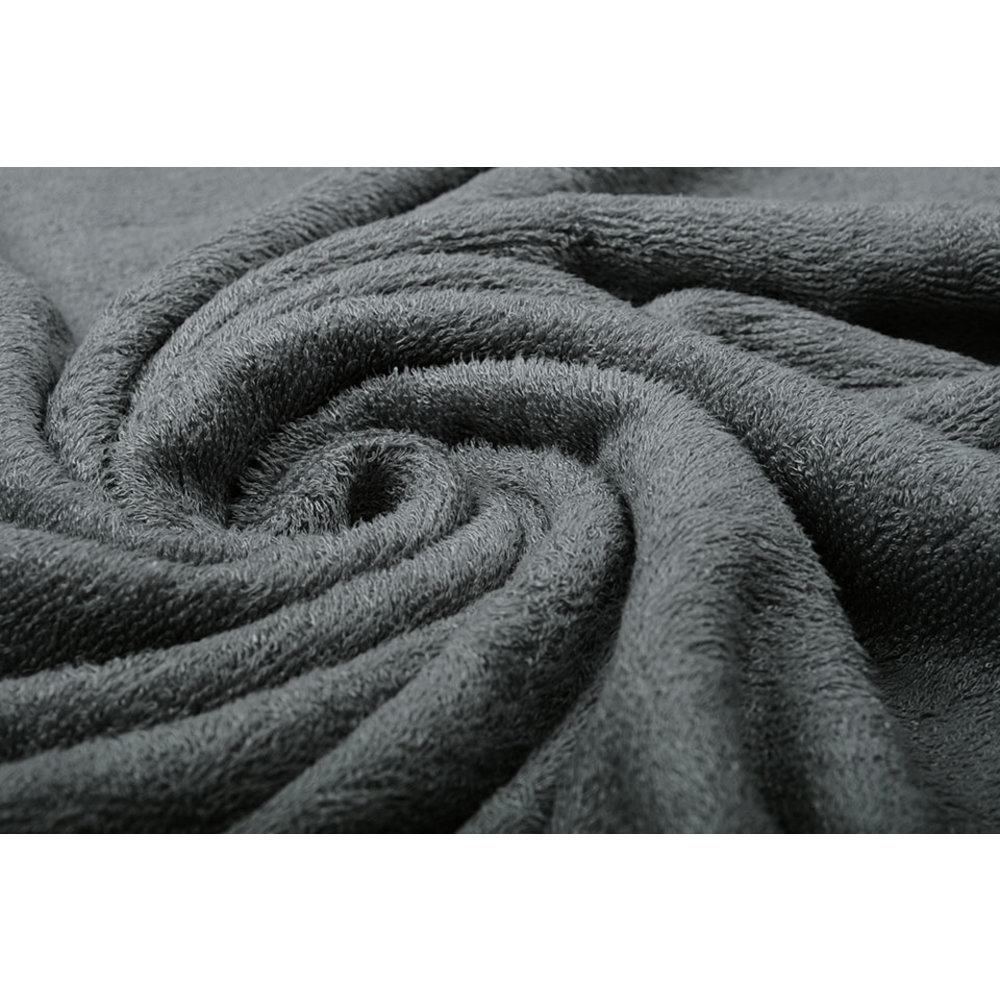 Bamboo Terry Cloth Anthracite - YES Fabrics