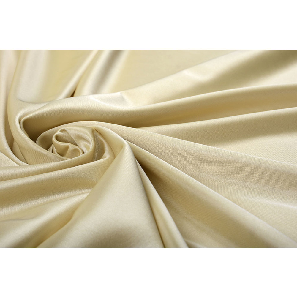 Charmeuse Lining Light Gold - YES Fabrics