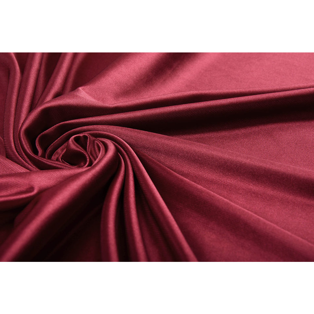 Charmeuse Lining Dark Red - YES Fabrics