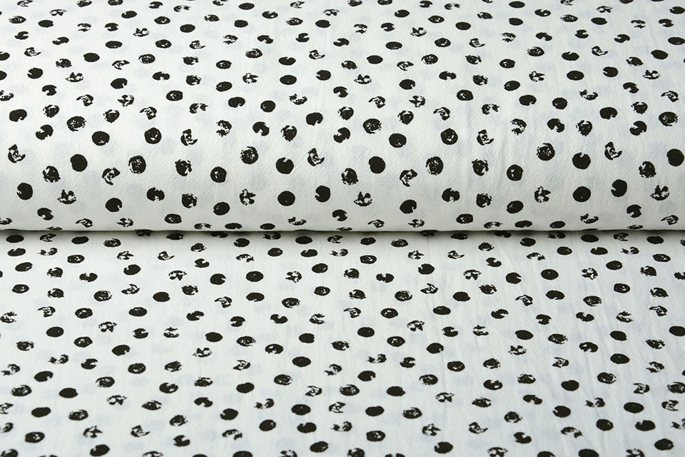 100% Washed Cotton Dipinto Jikke Little Dot - YES Fabrics