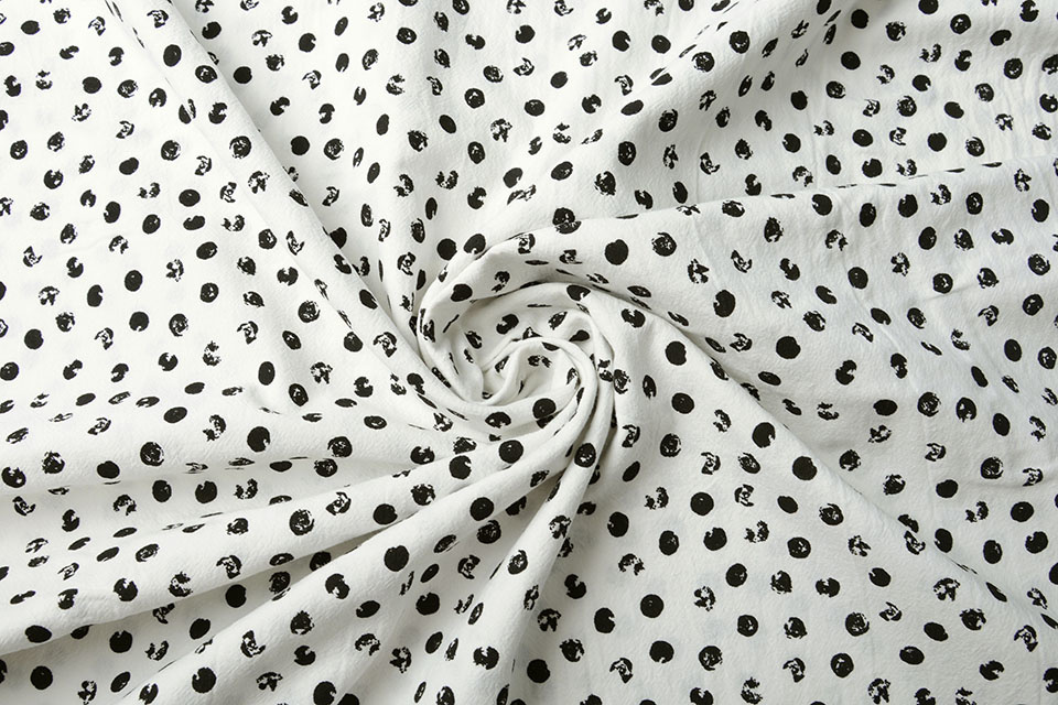 100% Washed Cotton Dipinto Jikke Little Dot - YES Fabrics